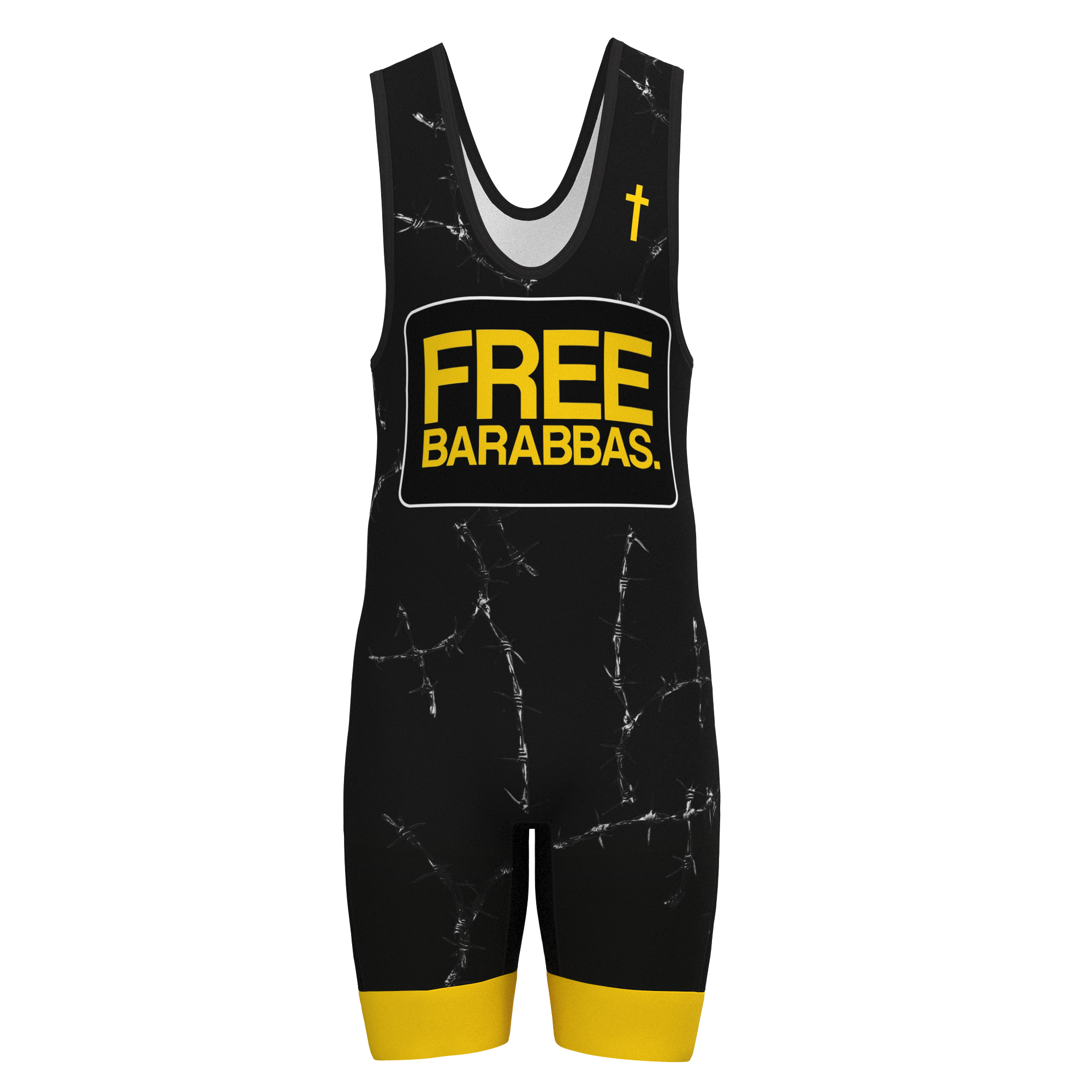 Free Barabbas Singlet – Christian Wrestling Gear