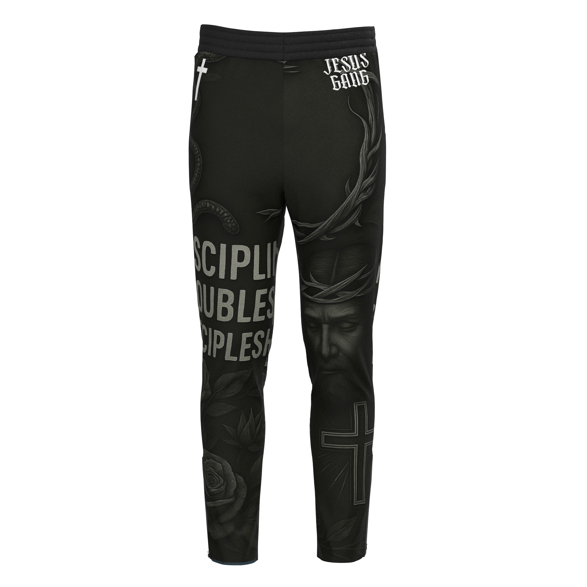 Jesus Gang Tattoo Sweatpant – Christian Wrestling Gear
