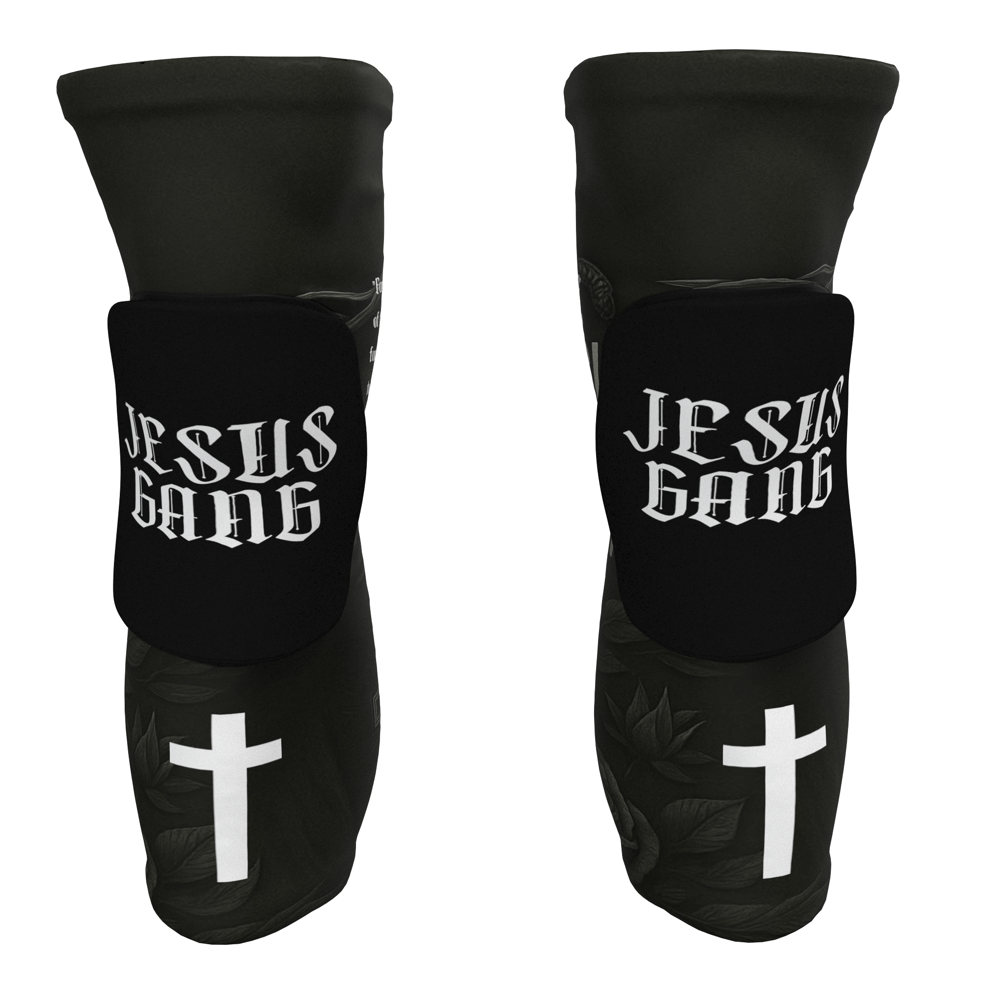 Jesus Gang Tattoo Kneepad – Christian Wrestling Gear