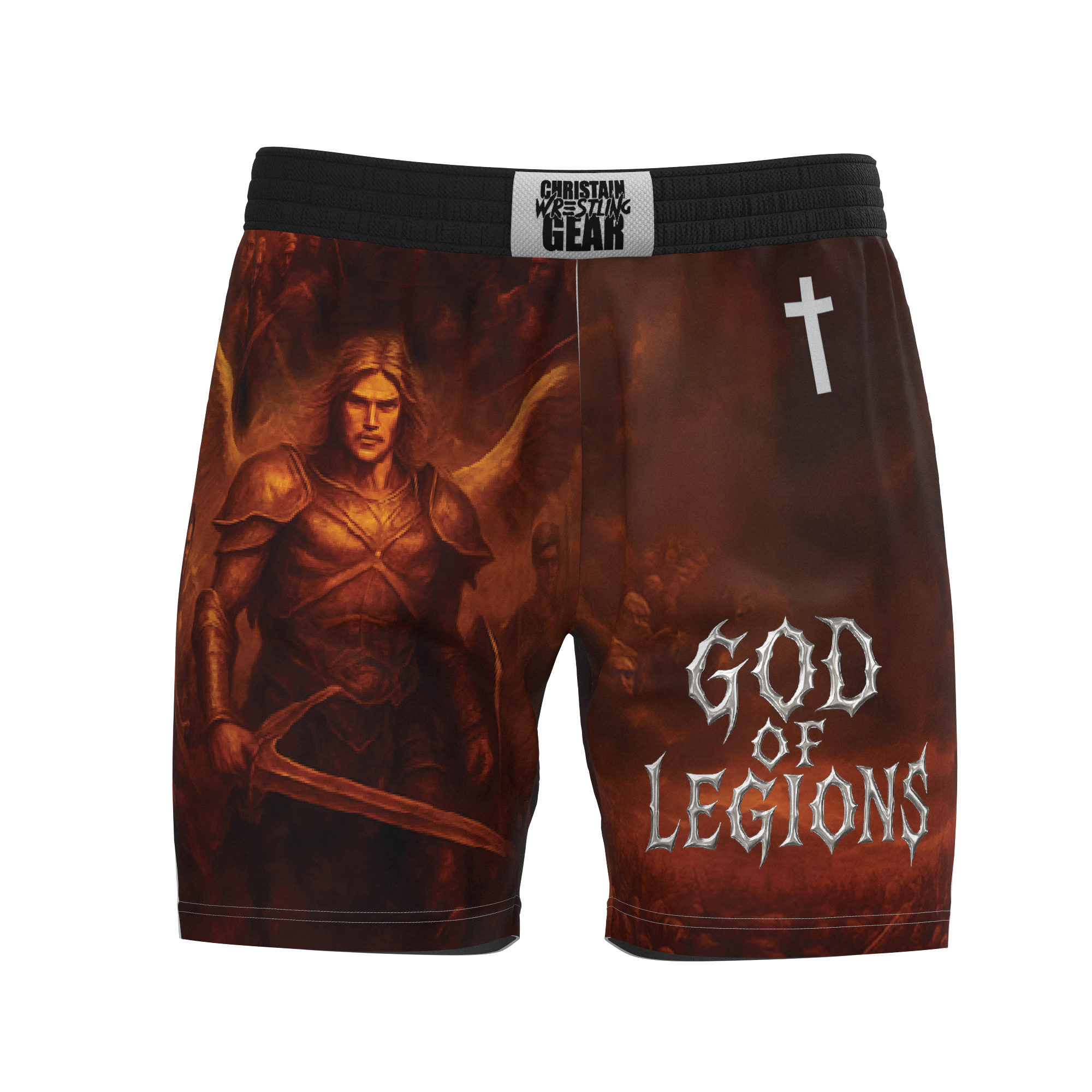 God of Legions Fight Short – Christian Wrestling Gear