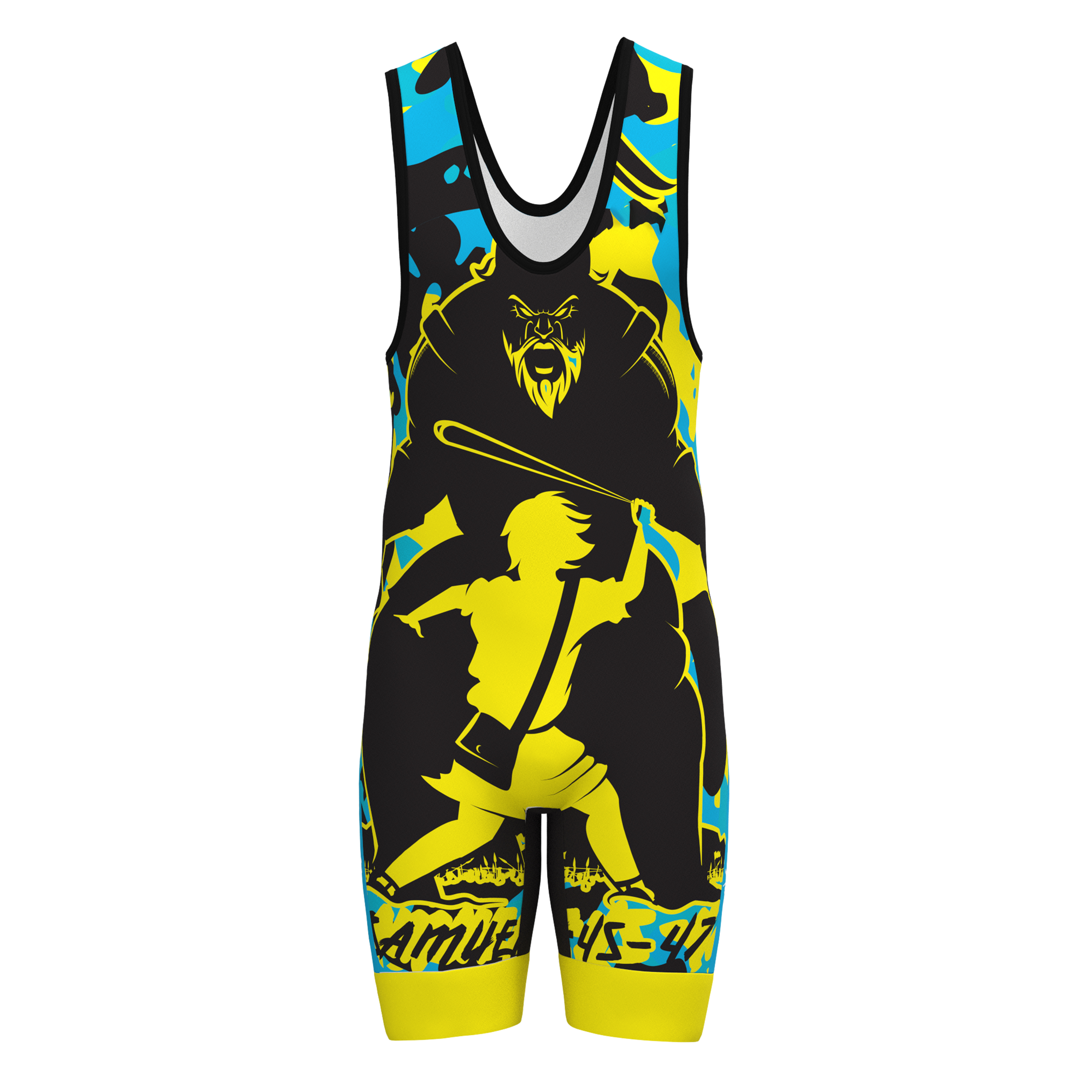 "The Giant Slayer" Singlet – Christian Wrestling Gear